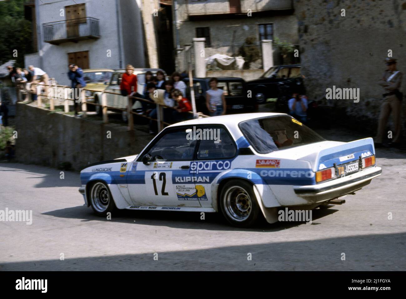 Dario Cerrato (ITA) Giuseppe Geppi Cerri (ITA) Opel Ascona 400 Gr4 ...