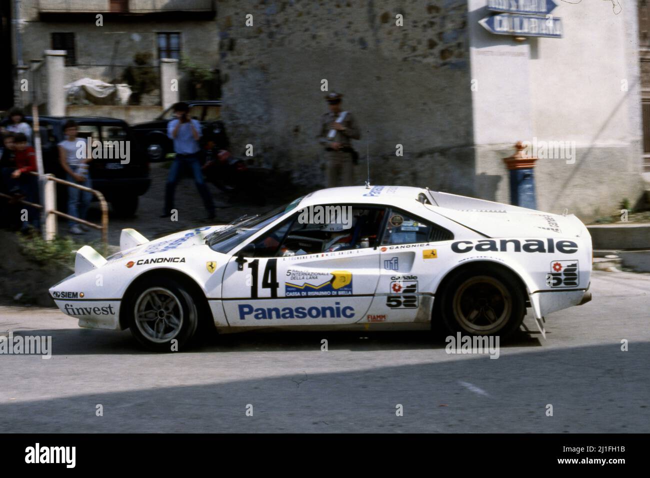 Antonio Tonino Tognana (ITA) Massimo de Antoni (ITA) Ferrari 308 GtB ...