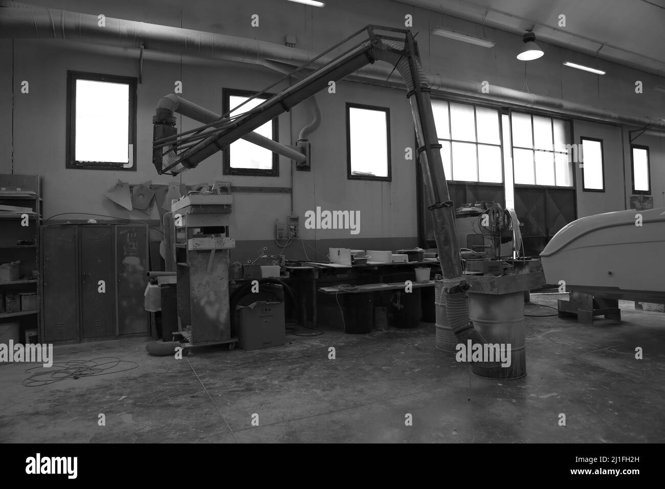 Interior ship luxury Black and White Stock Photos & Images - Alamy