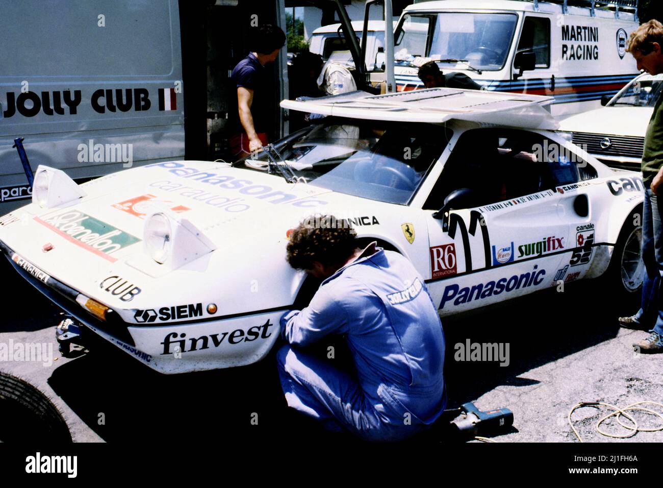 Antonio Tonino Tognana (ITA) Massimo de Antoni (ITA) Ferrari 308 GtB ...