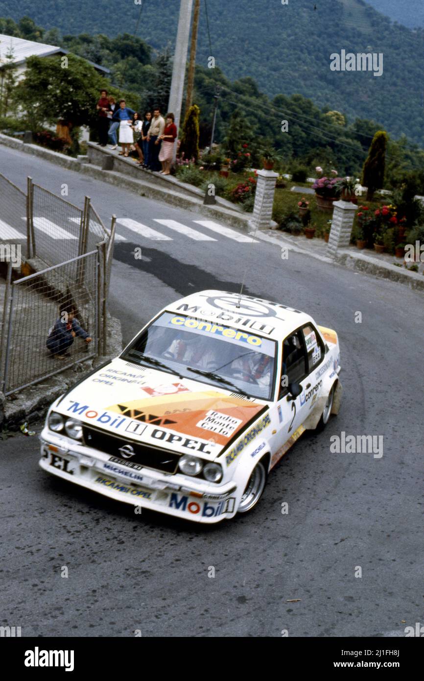 Antonio Tony Fassina (ITA) Roberto Rudy Dal Pozzo (ITA) Opel Ascona 400 ...