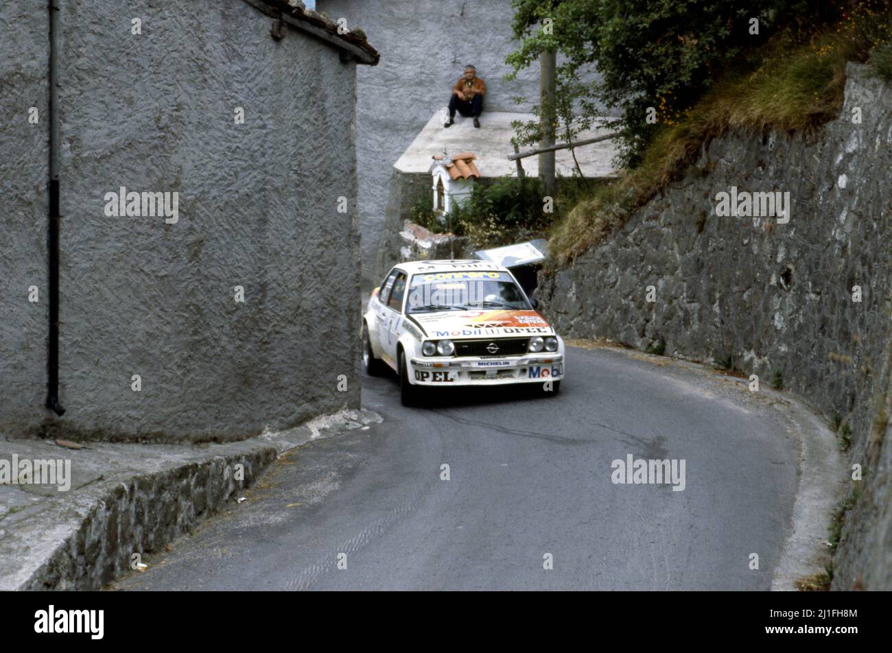 Antonio Tony Fassina (ITA) Roberto Rudy Dal Pozzo (ITA) Opel Ascona 400 ...