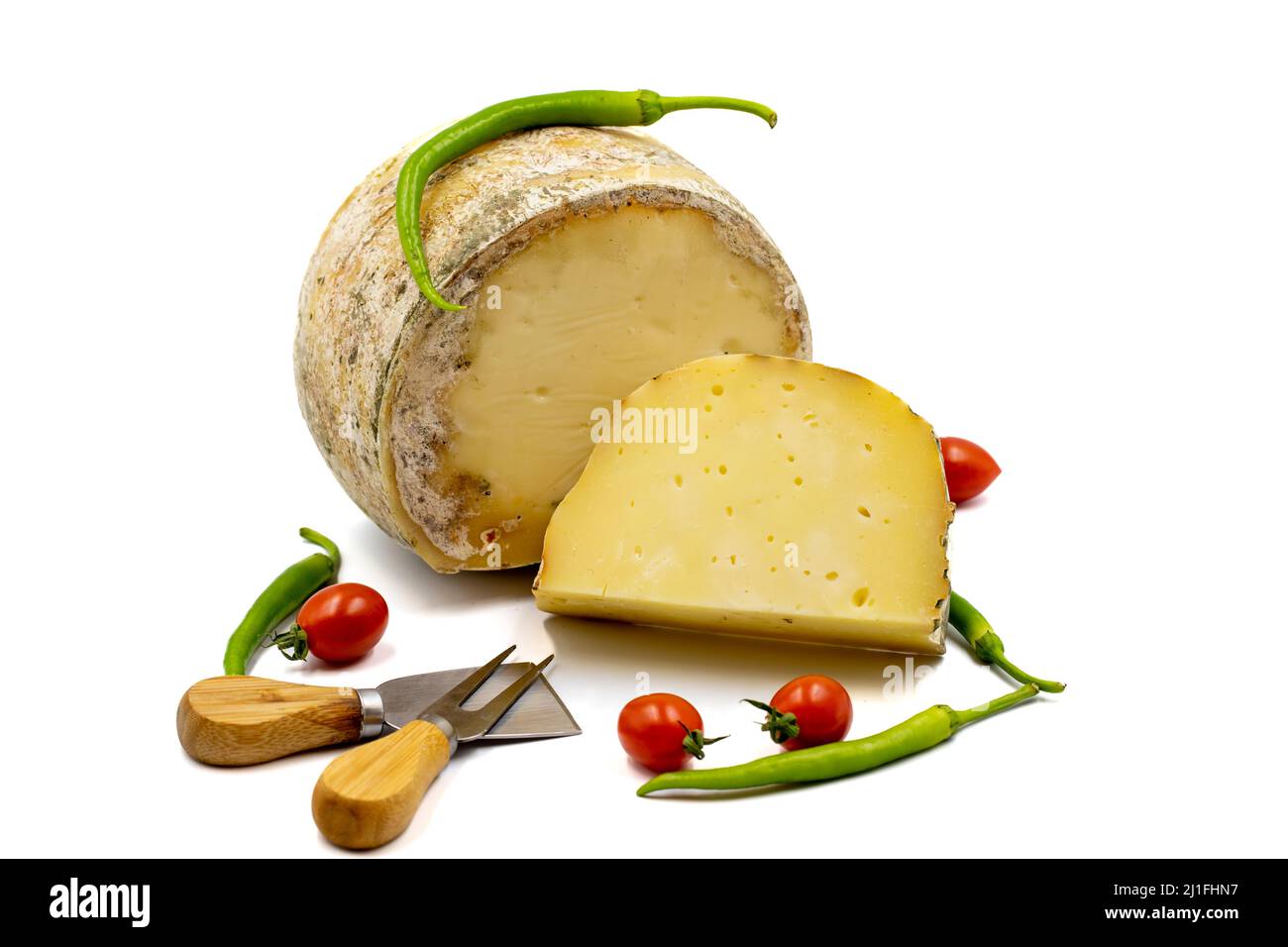 Goat cheddar cheese isolated hi-res stock photography and images - Alamy