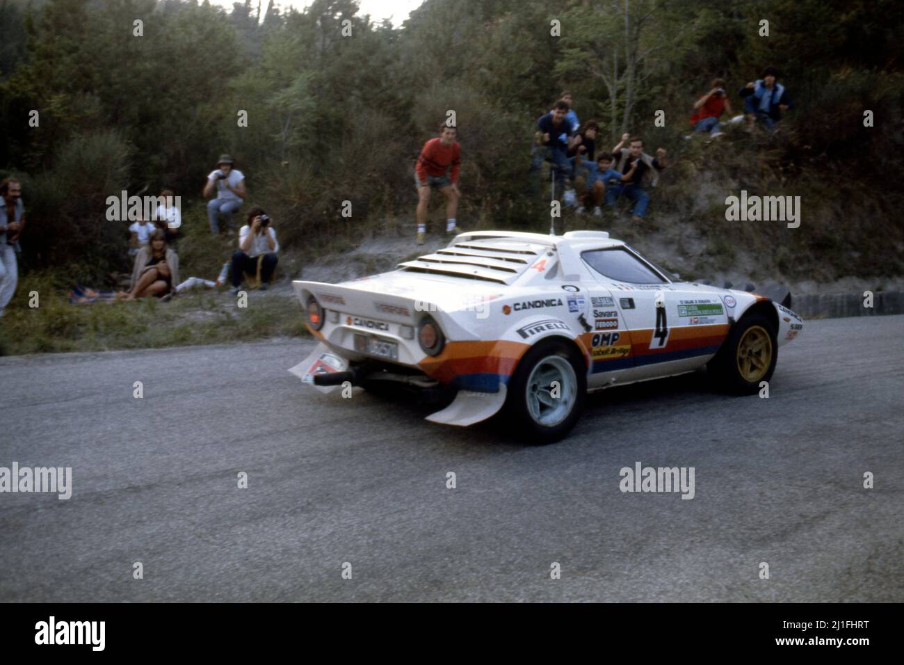 Fabrizion Tabaton (ITA) Luciano Tedeschini (ITA) Lancia Stratos Hf Gr4 ...