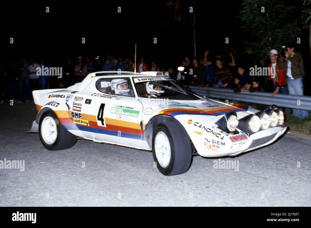 Fabrizion Tabaton (ITA) Luciano Tedeschini (ITA) Lancia Stratos Hf Gr4 ...