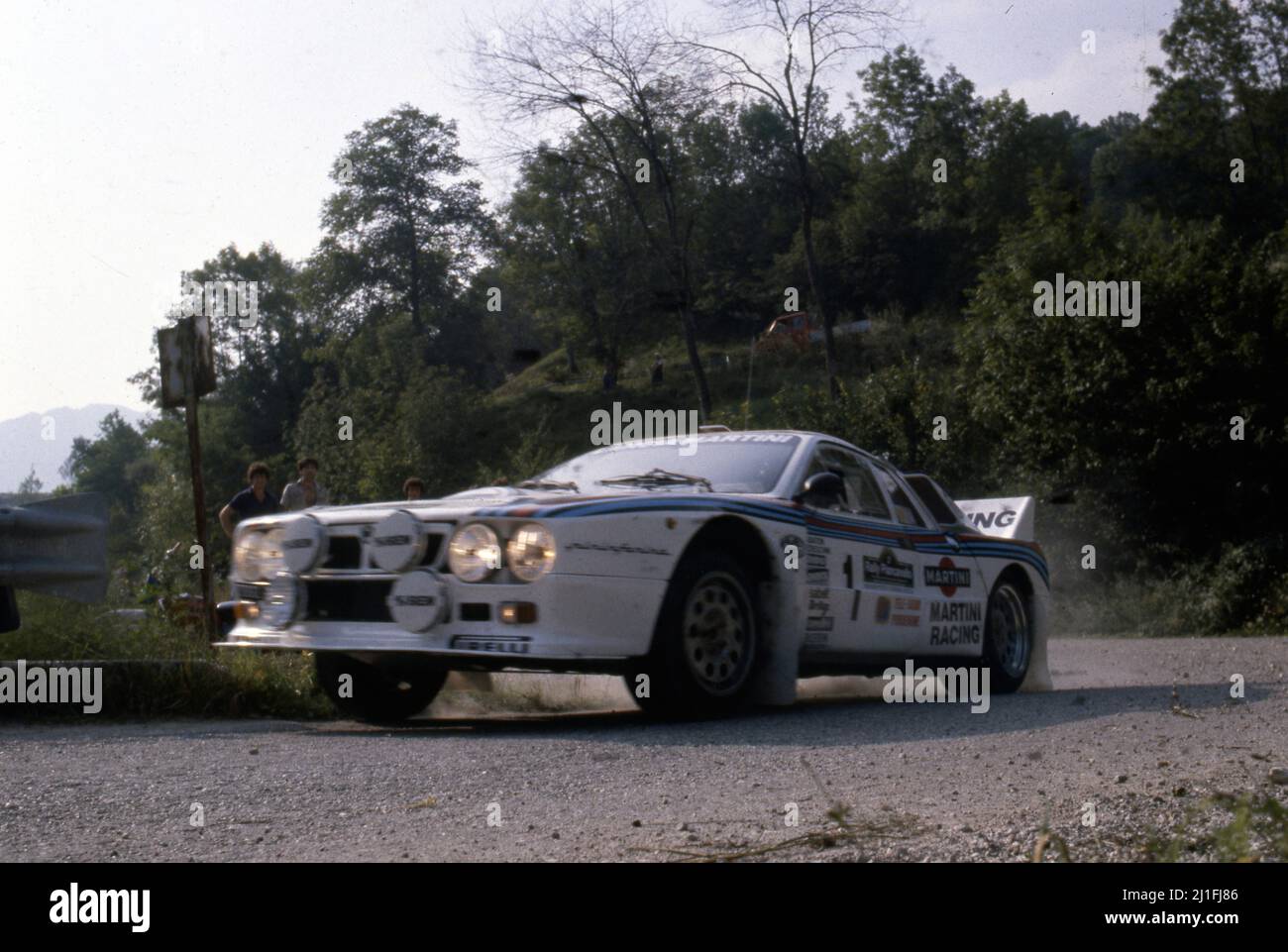 Fabrizio Tabaton (ITA) Luciano Tedeschini (ITA) Lancia Rally 037 GrB ...