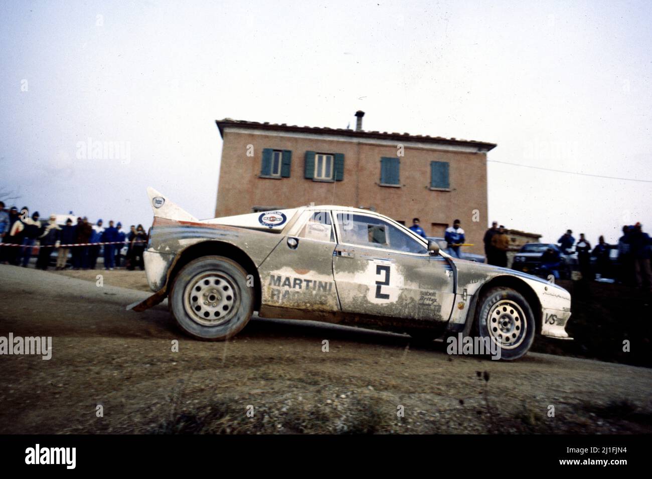 Fabrizio Tabaton (ITA) Luciano Tedeschini (ITA) Lancia Rally 037 GrB ...