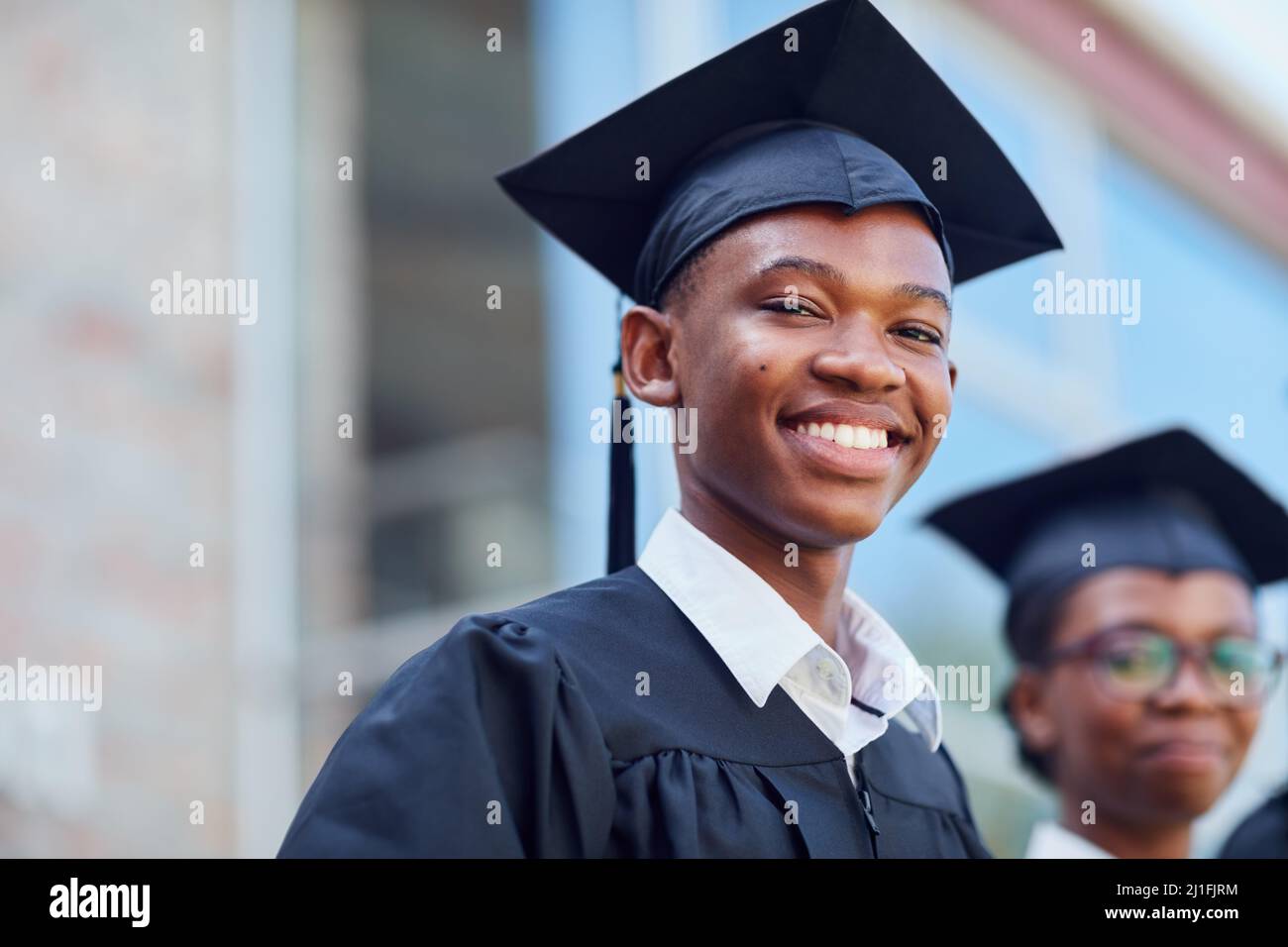 Ive waited a long time for this moment. Portrait of a happy male ...