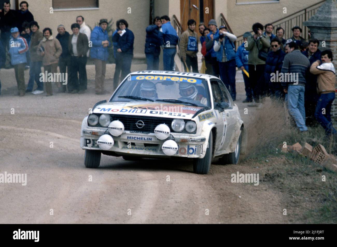 Dario Cerrato (ITA) Giuseppe Geppi Cerri (ITA) Opel Ascona 400 Gr4 Opel ...