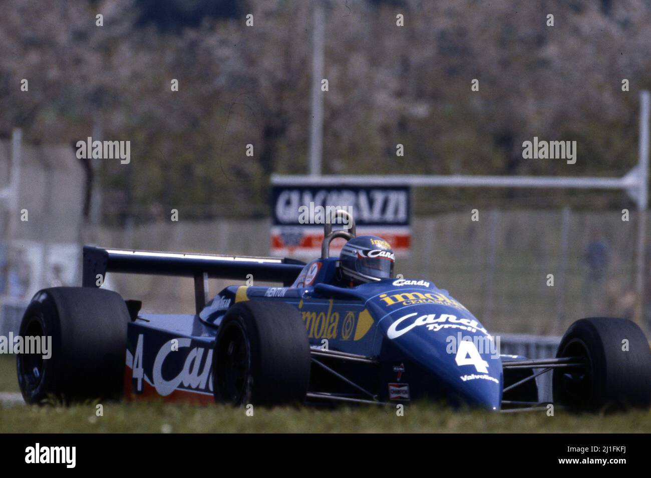 Brian Henton (GBR) Tyrrell 011 Ford Cosworth Stock Photo - Alamy
