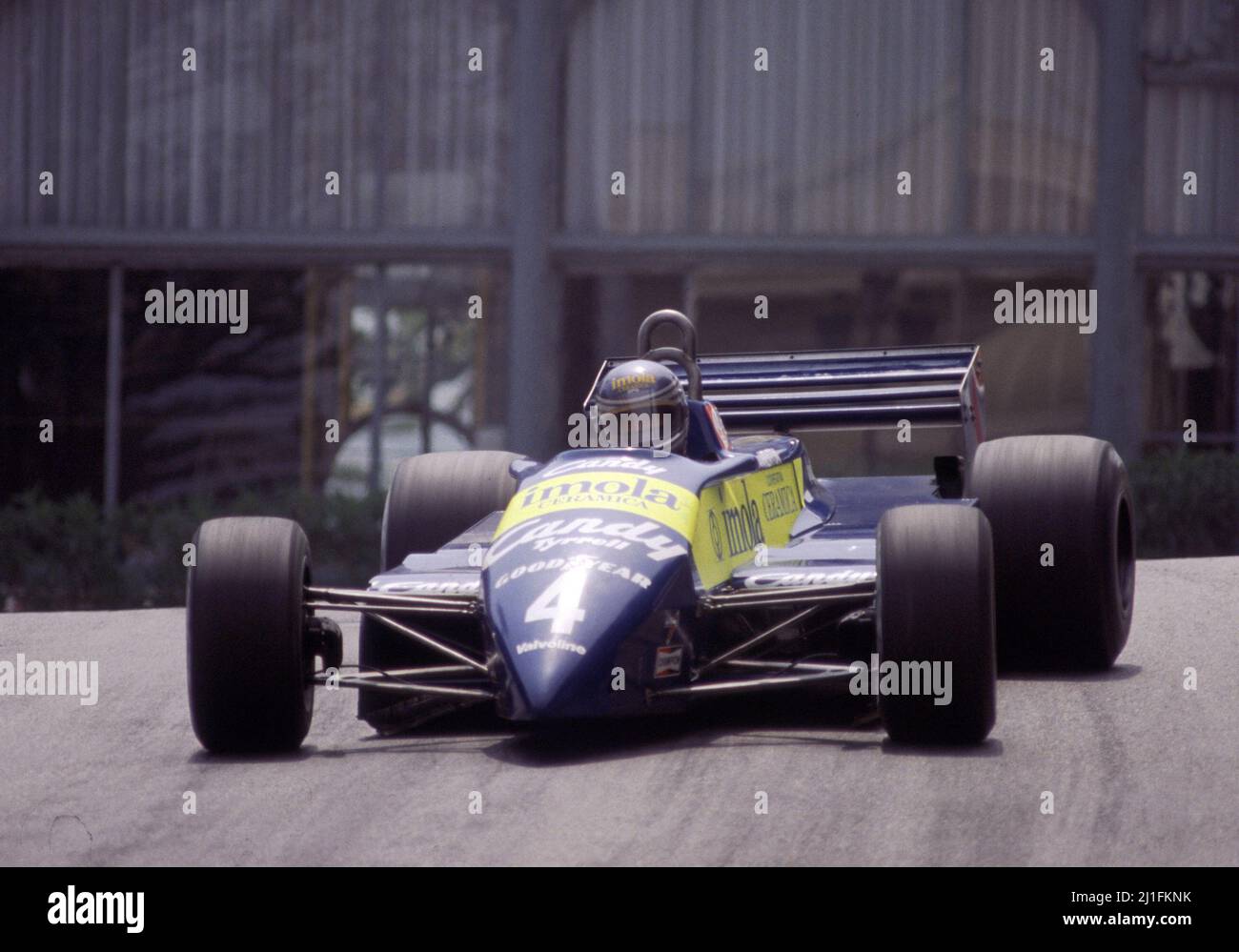 Brian Henton (GBR) Tyrrell 011 Ford Cosworth Stock Photo - Alamy