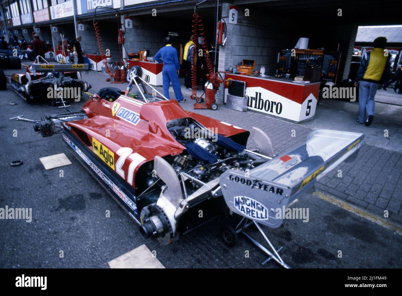 Ferrari 126 C2 engine and chassis Stock Photo - Alamy