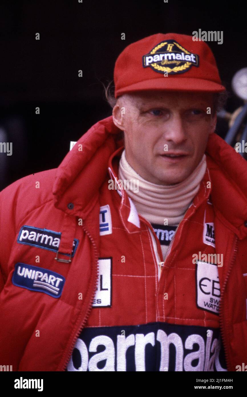 Niki Lauda (AUT) McLaren Stock Photo - Alamy