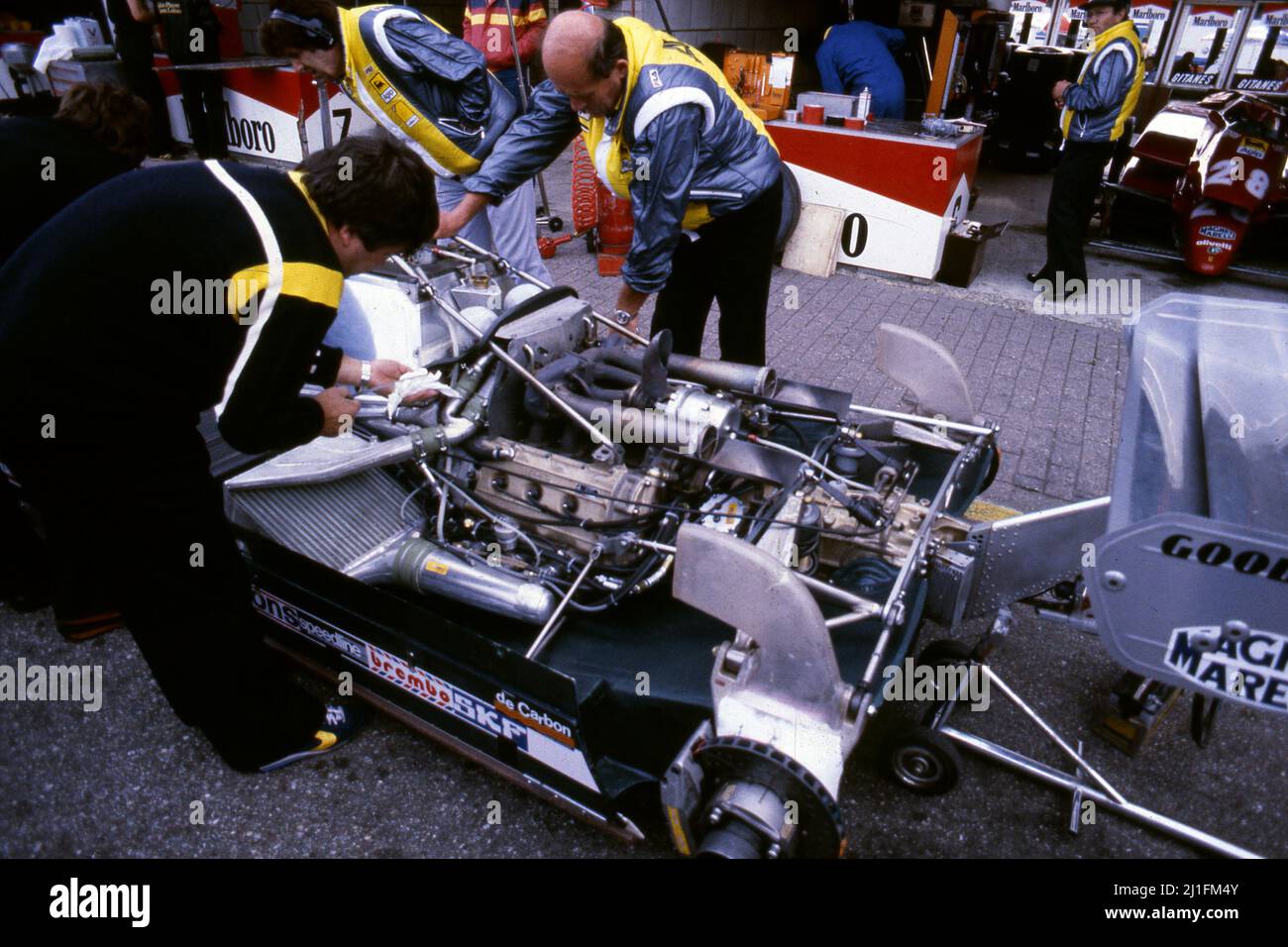 Ferrari 126 C2 engine Stock Photo - Alamy