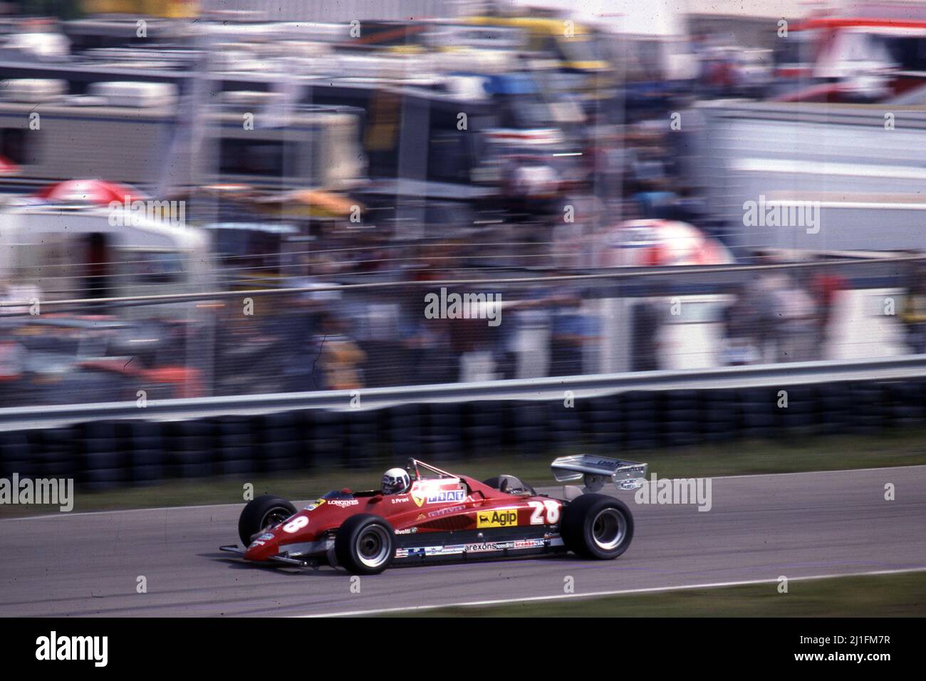 Didier Pironi (FRA) Ferrari 126 C2 2nd position Stock Photo - Alamy