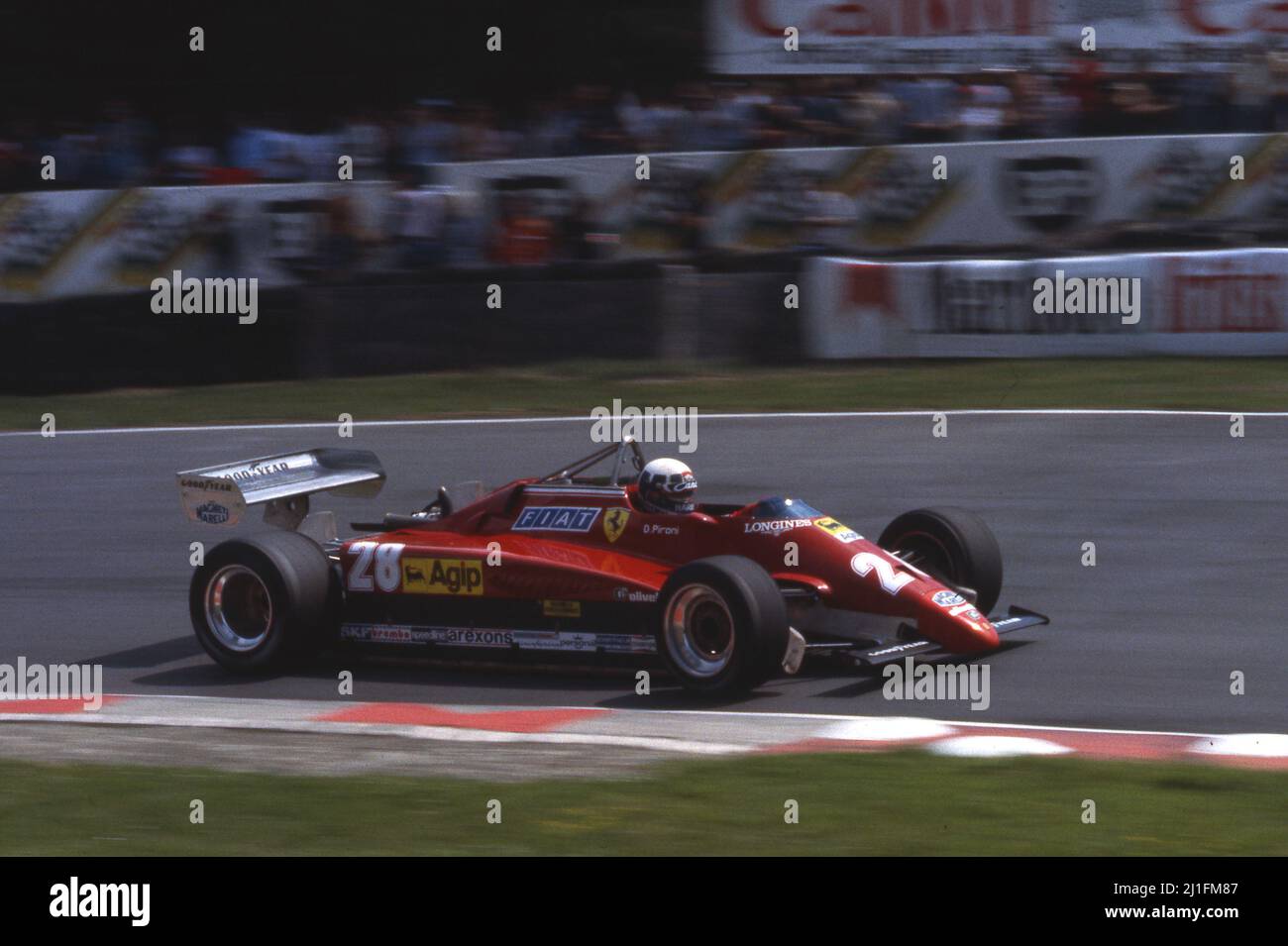 Didier Pironi (FRA) Ferrari 126 C2 2nd position Stock Photo - Alamy