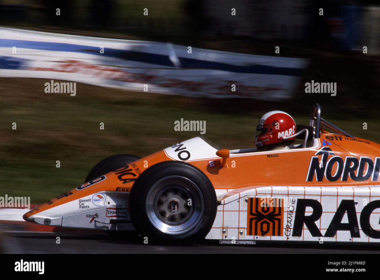 Marc Surer (CH) Arrows A4 Ford Cosworth Stock Photo - Alamy