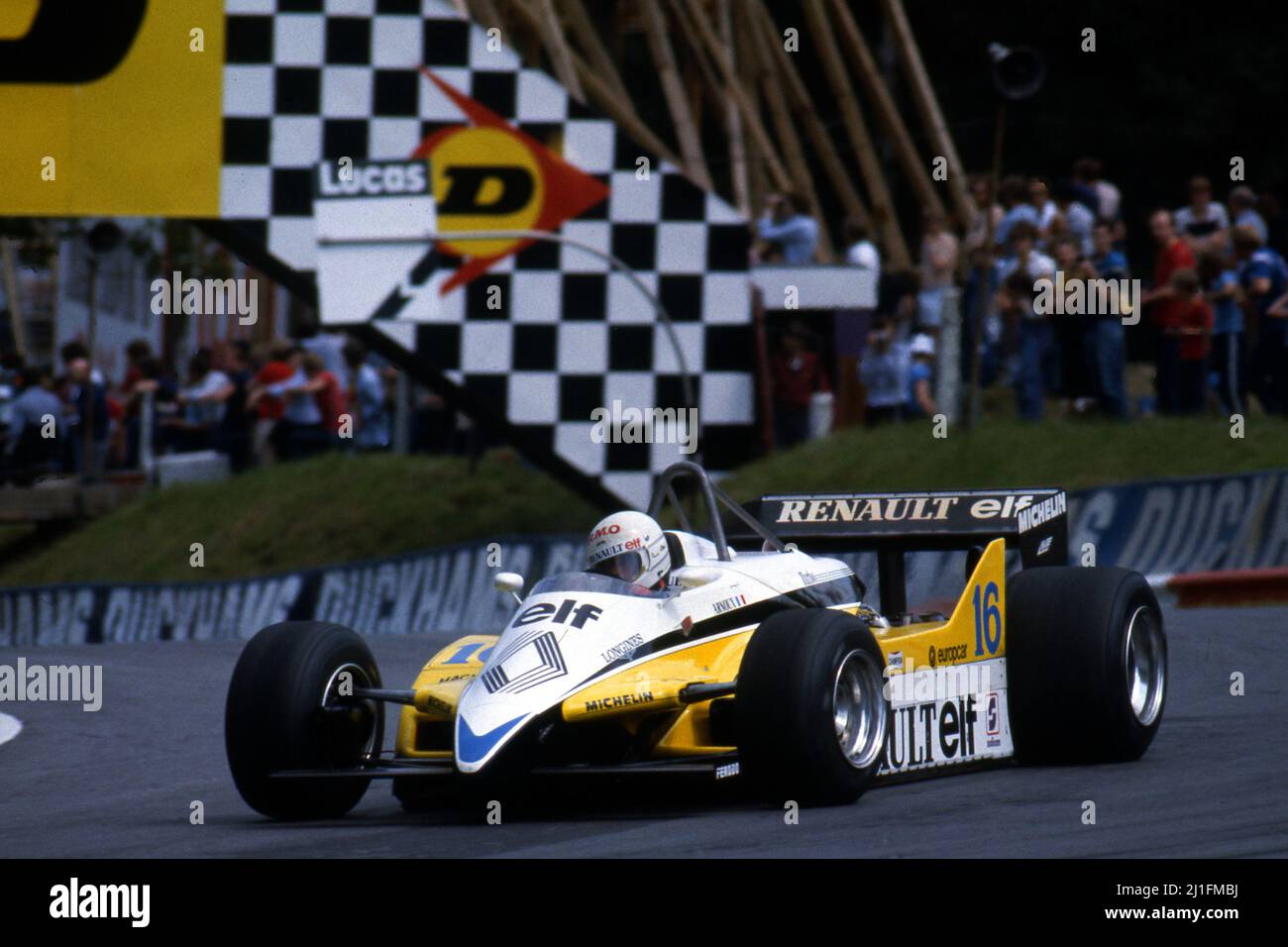 Rene Arnoux (FRA) Renault R30B Stock Photo - Alamy