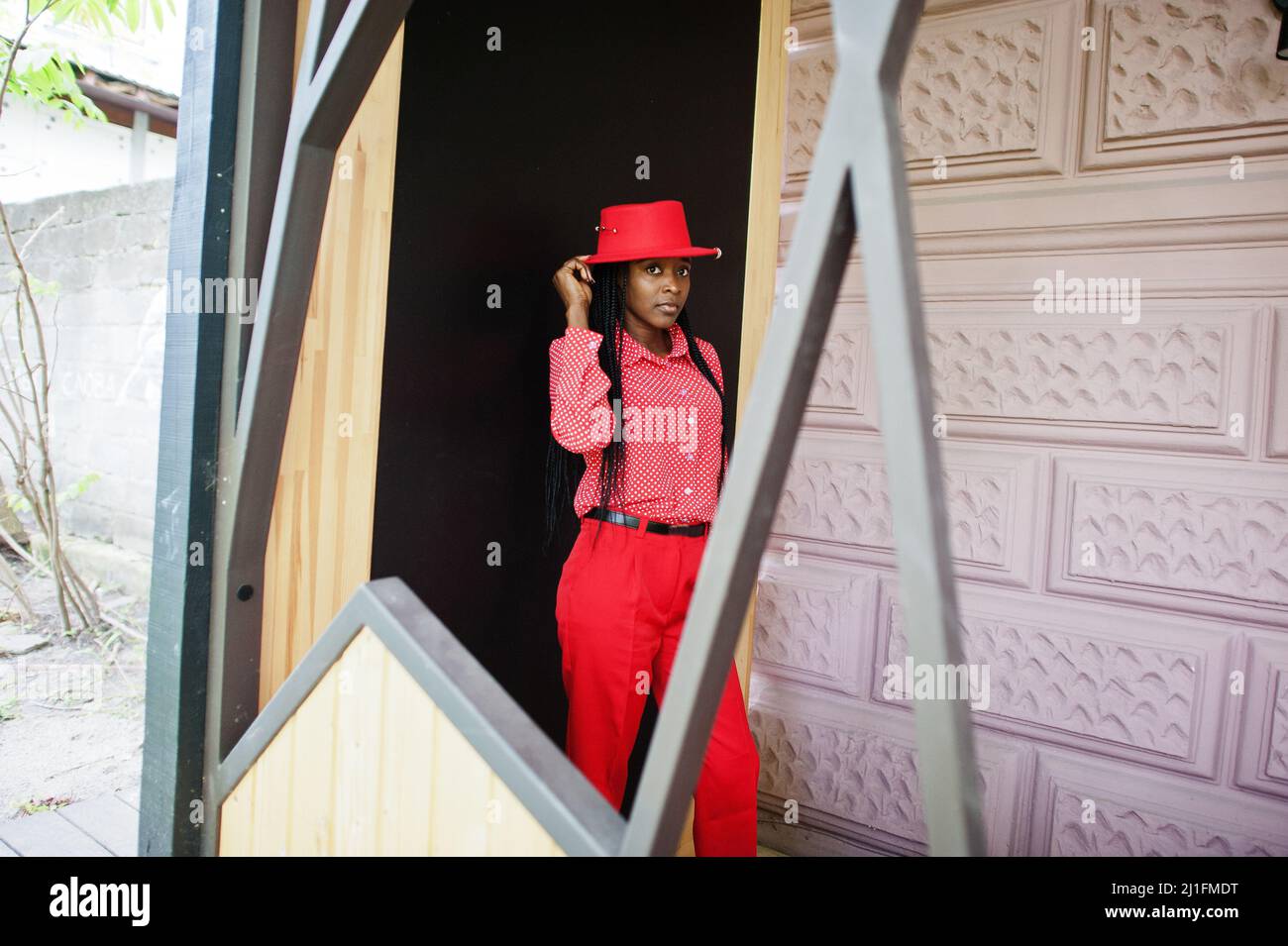 Pretty braids business african american lady bright bossy person ...