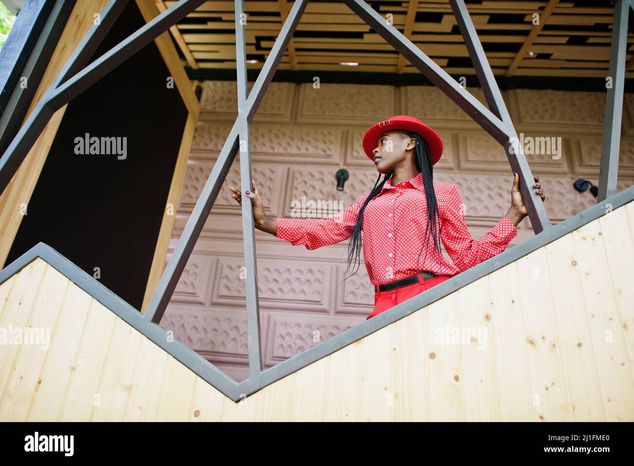 Pretty braids business african american lady bright bossy person ...