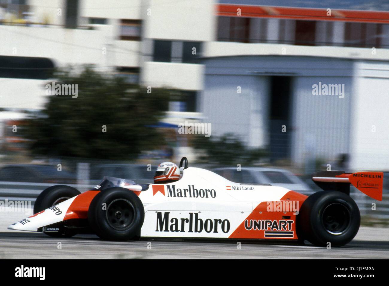 John Watson (GBR) Mclaren MP 4B Ford Cosworth Stock Photo - Alamy
