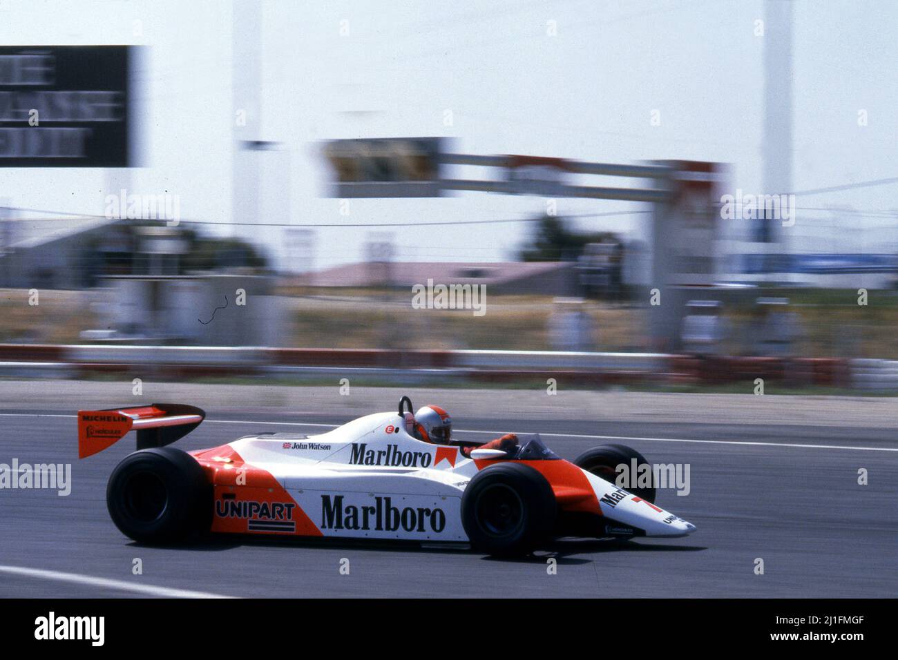John Watson (GBR) Mclaren MP 4B Ford Cosworth Stock Photo - Alamy