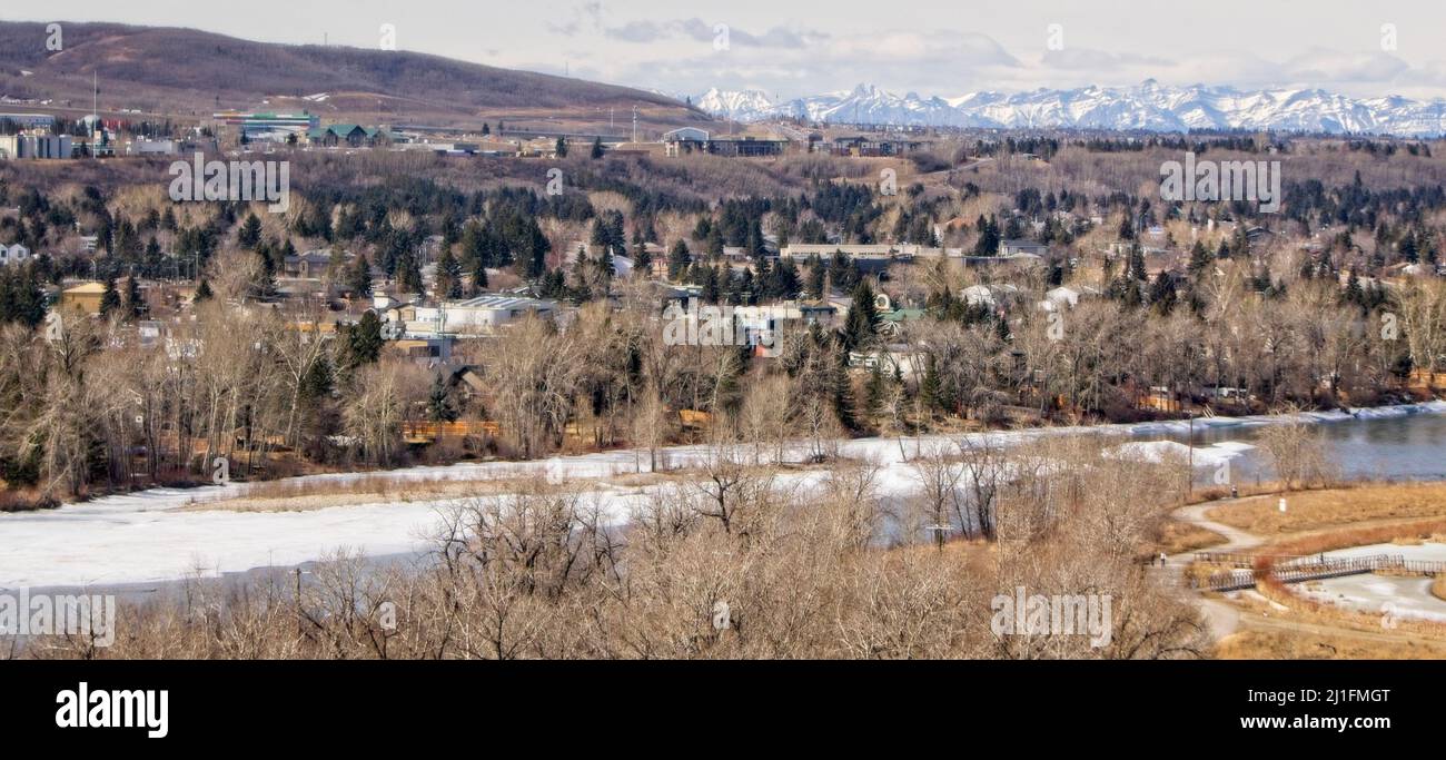 Bowmont Park Calgary Alberta Stock Photo - Alamy
