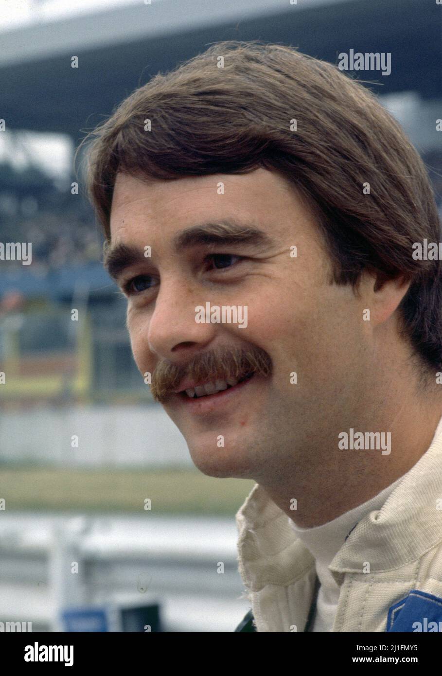 Nigel Mansell (GBR) Lotus Stock Photo - Alamy