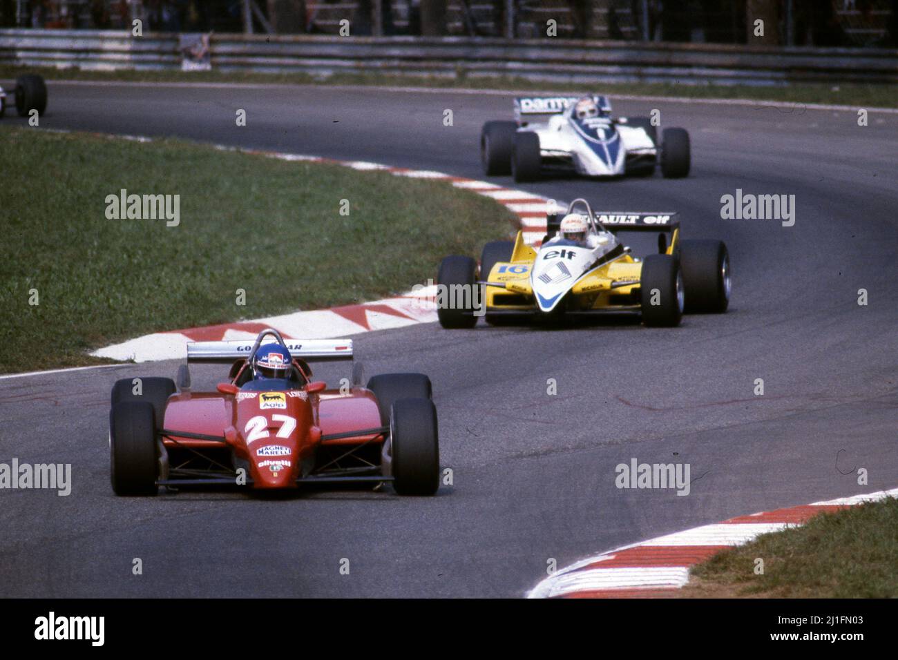 Patrick Tambay (FRA) Ferrari 126 C2 2nd position Stock Photo - Alamy