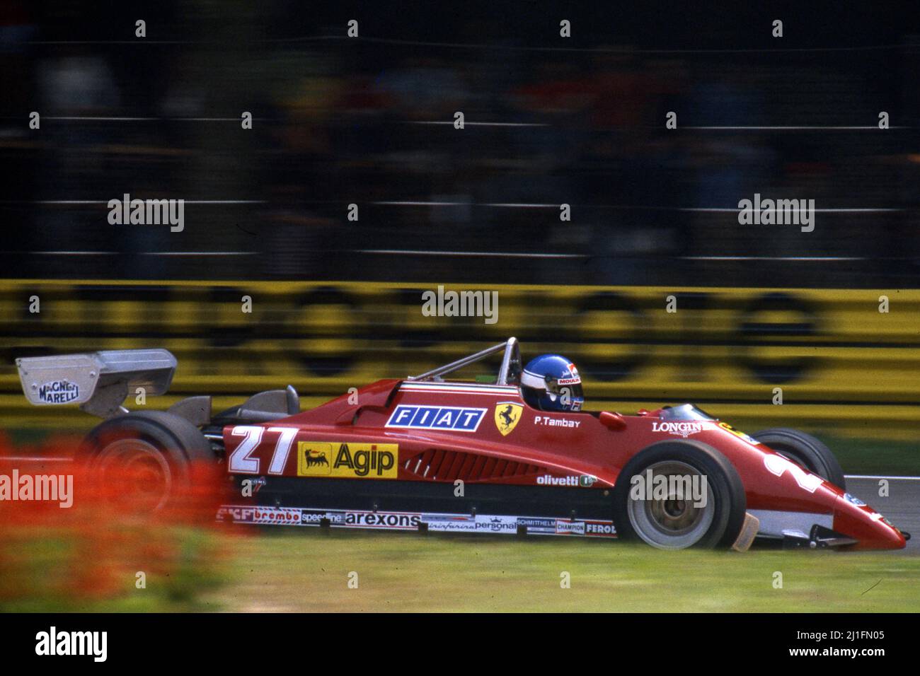 Patrick Tambay (FRA) Ferrari 126 C2 2nd position Stock Photo - Alamy
