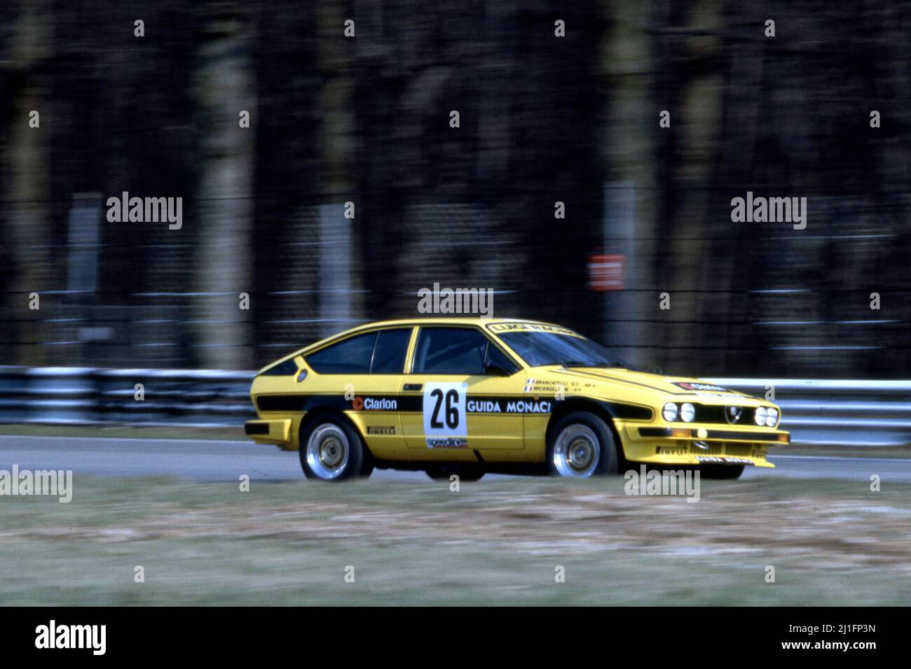 Maurizio Micangeli (ITA) Gianfranco Brancatelli (ITA) Alfa Romeo ...