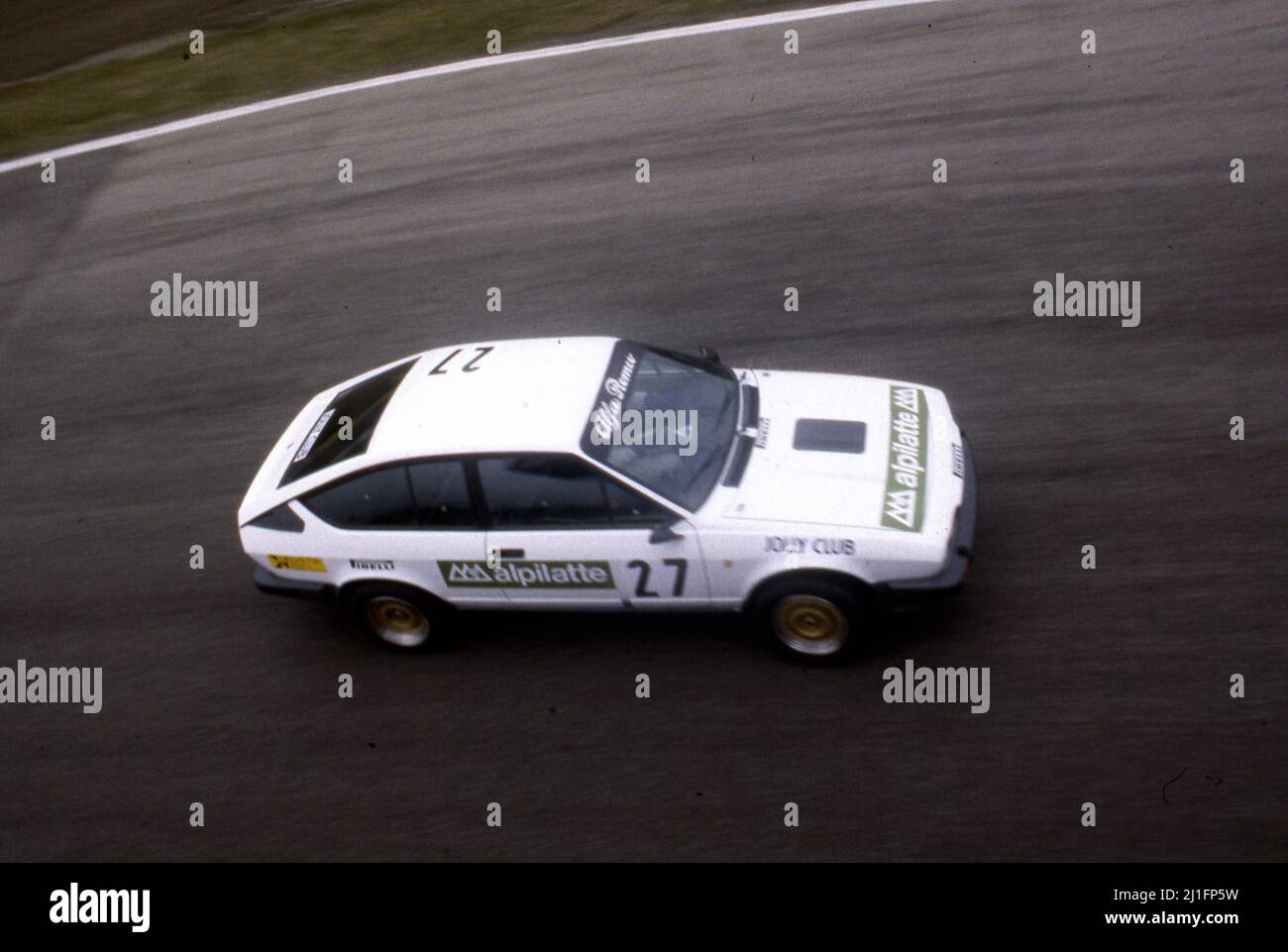 Anna Cambiaghi (ITA) Lella Lombardi (ITA) Alfa Romeo Alfetta GTV6 Div2 ...