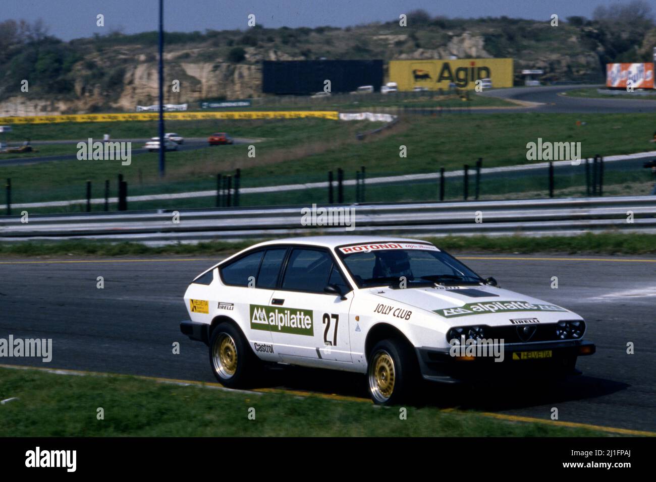 Anna Cambiaghi (ITA) Lella Lombardi (ITA) Alfa Romeo Alfetta GTV6 Div2 ...