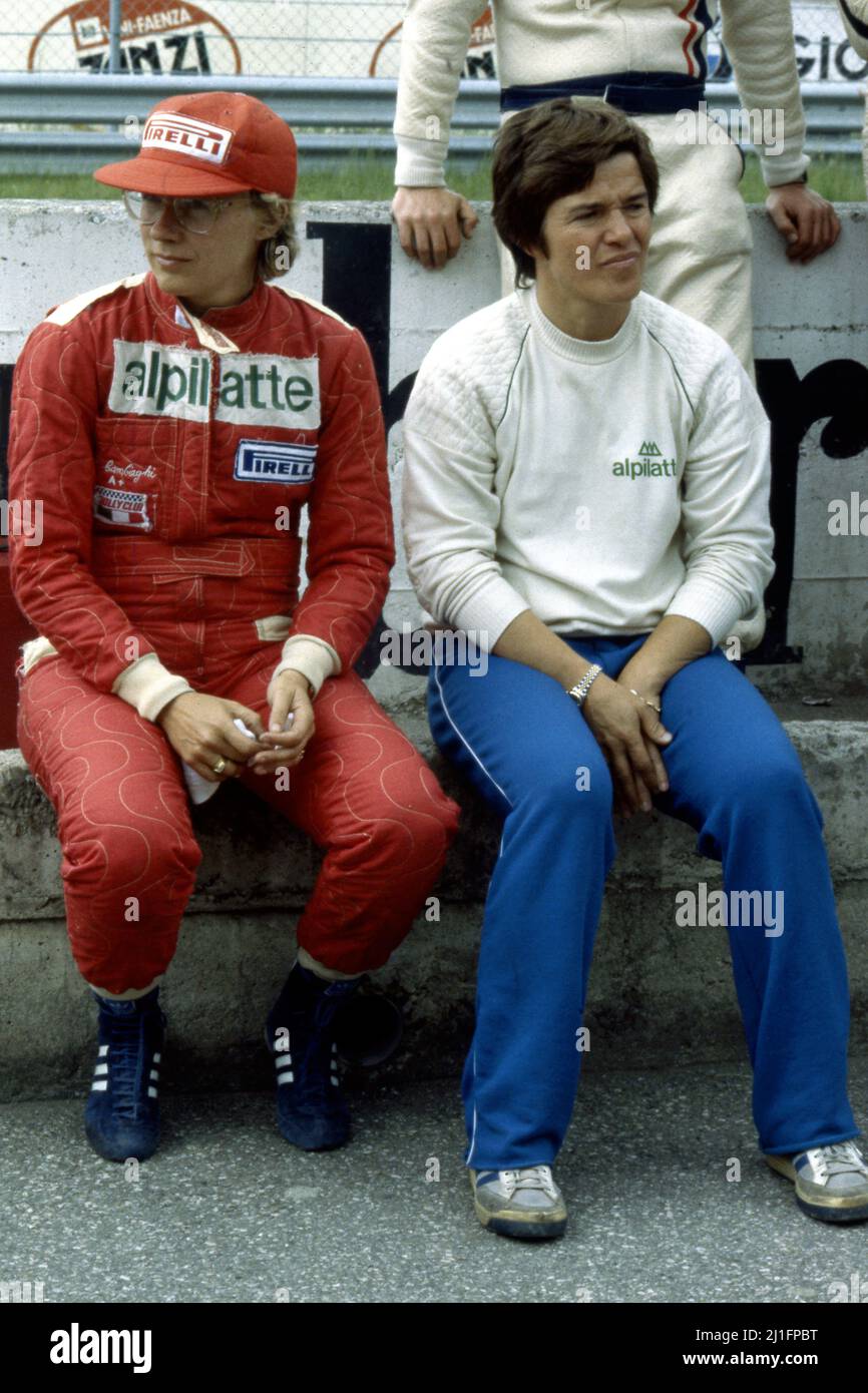 Anna Cambiaghi (ITA) Lella Lombardi (ITA) Alfa Romeo Jolly Club Stock ...