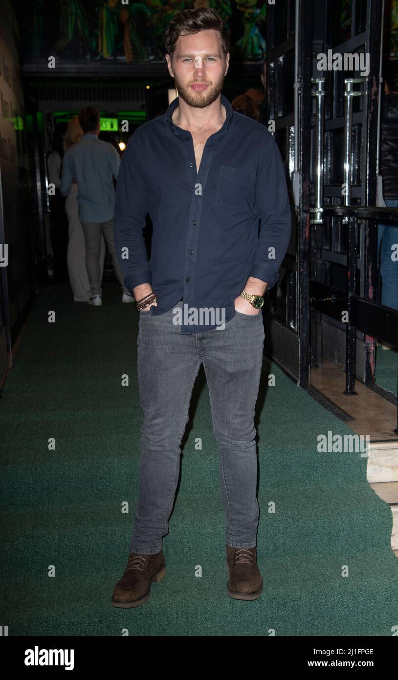 London, UK. Danny Walters at Wicked Media Night at Apollo Victoria ...