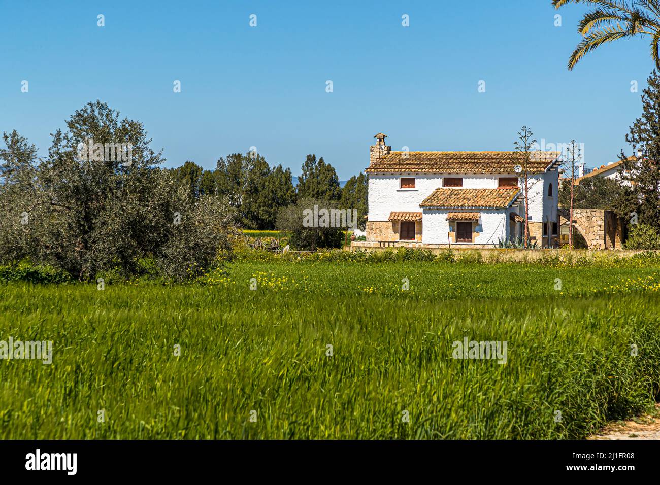 Classic stone house typical for Cyprus in Yeni Boğaziçi, Turkish ...