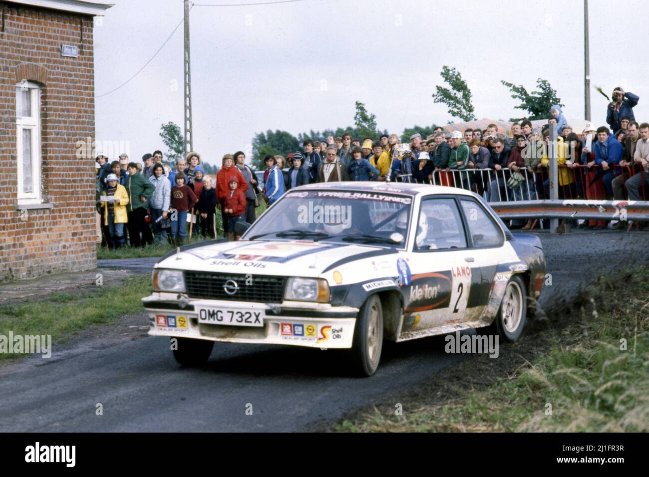 Jimmy McRae (GBR) Ian Grindrod (GBR) Opel Ascona 400 Gr4 Rothmans Opel ...