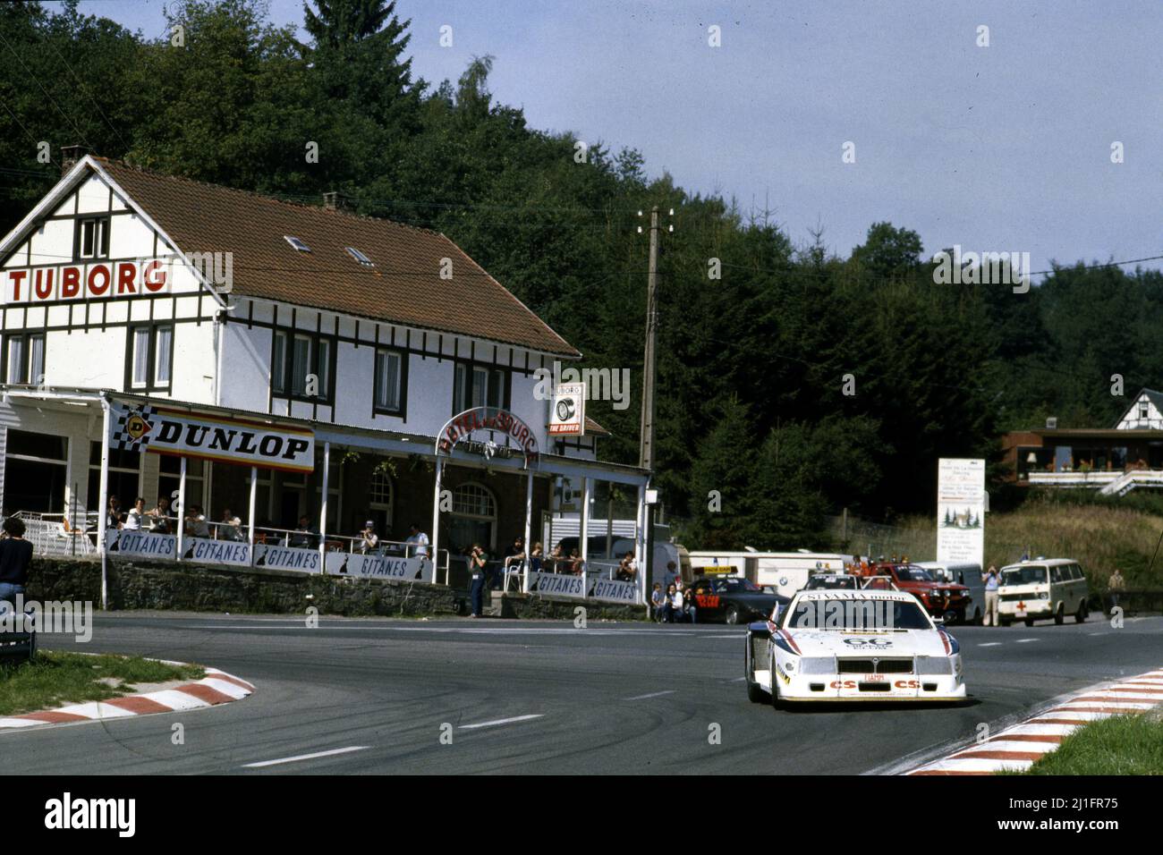 Joe Castellano (USA) Aldo Bertuzzi (ITA) Lancia Beta Montecarlo Turbo ...