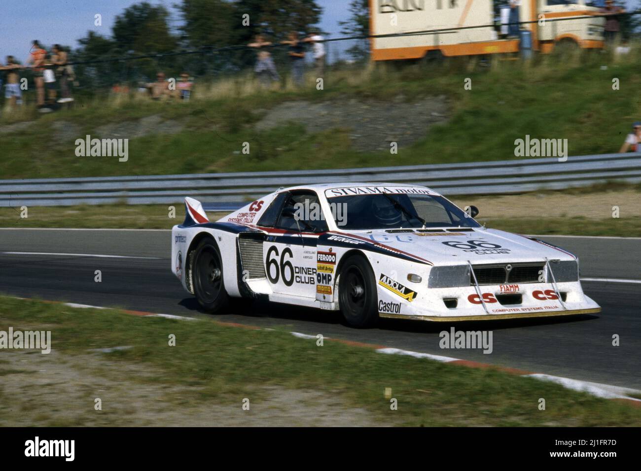 Joe Castellano (USA) Aldo Bertuzzi (ITA) Lancia Beta Montecarlo Turbo ...