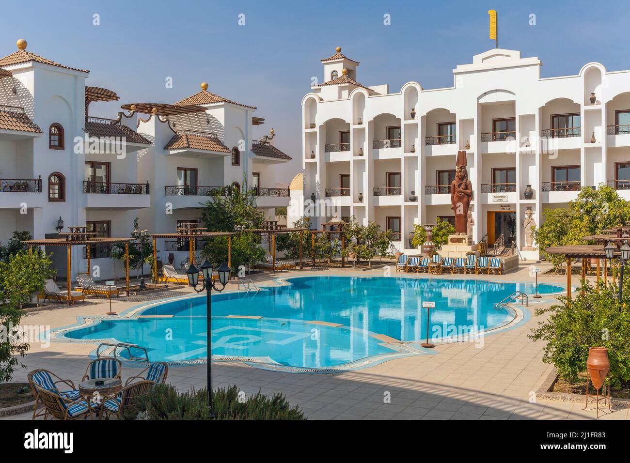 Egyptian temple house of life hi-res stock photography and images - Alamy