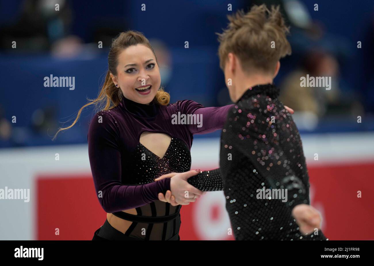 Sud de France Arena, Montpellier, France. 25th Mar, 2022. Allison Reed ...