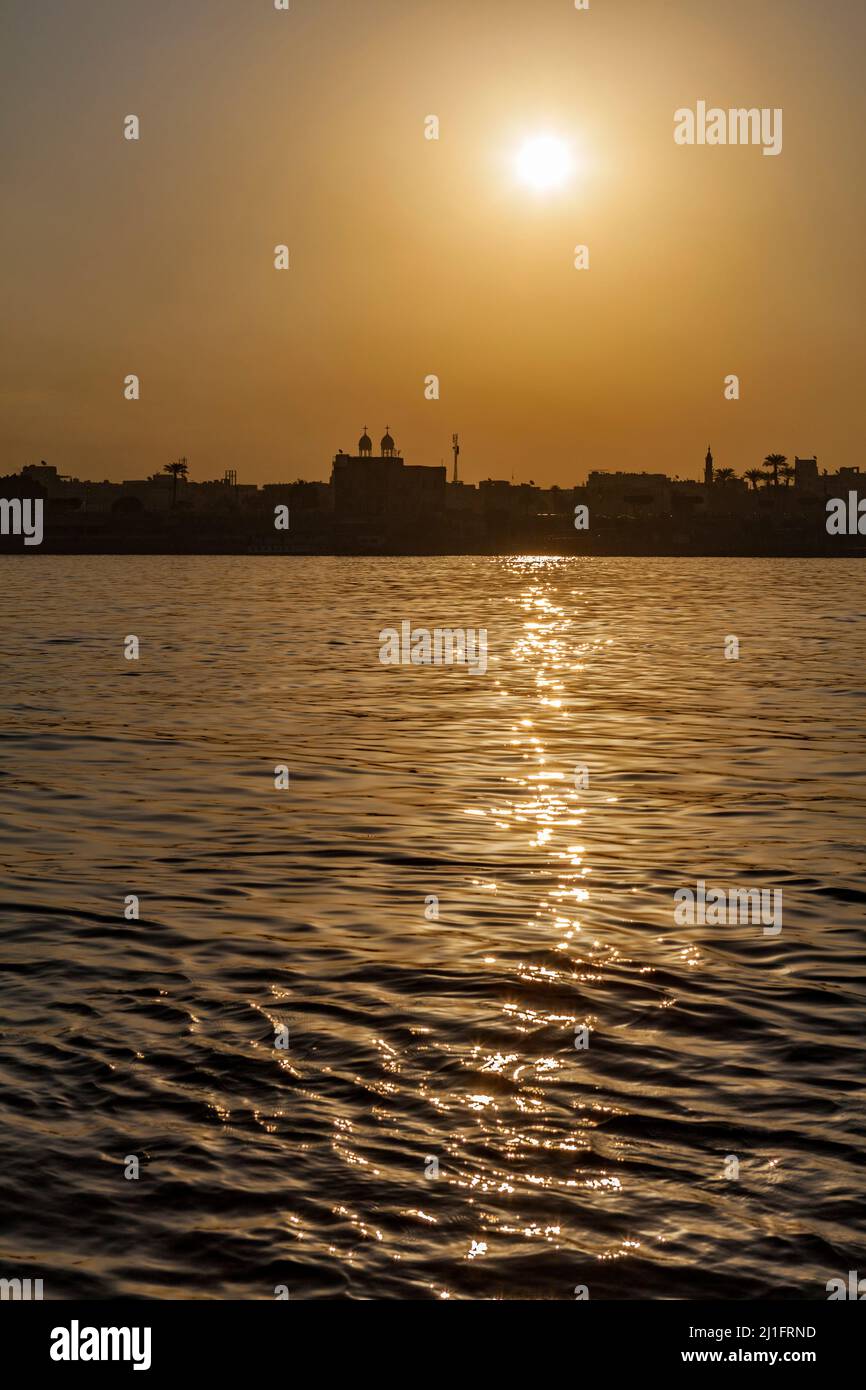 Nile sunset hi-res stock photography and images - Alamy