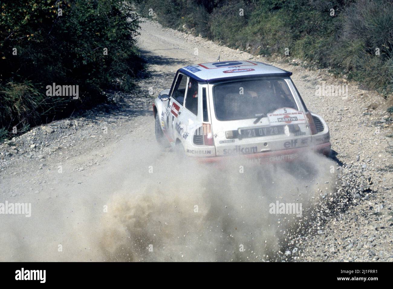 Jean Luc Therier (FRA) Michel Vial (FRA) Renault 5 Turbo Gr4 Sodicam ...