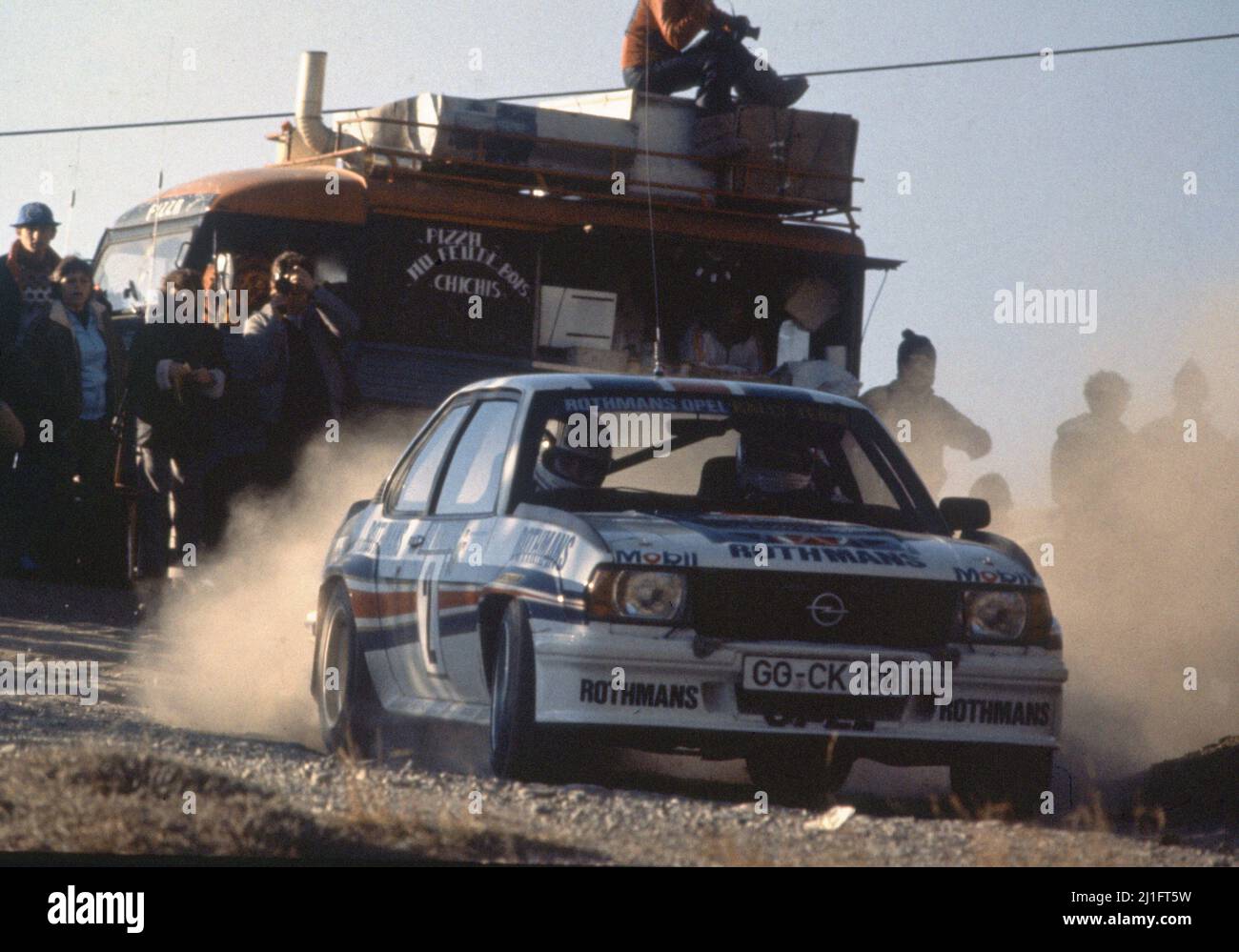 Walter Rohrl (GER) Christian Geistdorfer (GER) Opel Ascona 400 Gr4 ...