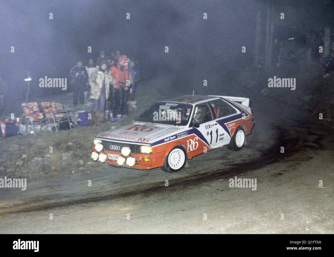 Michele Cinotto (ITA) Emilio Radaelli (ITA) Audi Quattro Gr4 Audi Sport ...