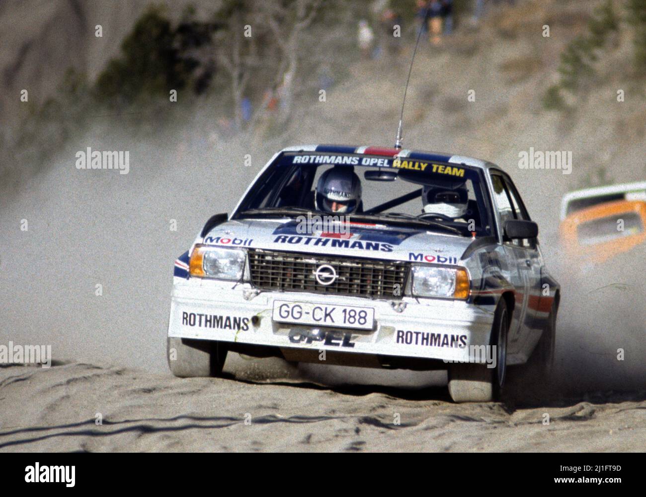 Walter Rohrl (GER) Christian Geistdorfer (GER) Opel Ascona 400 Gr4 ...