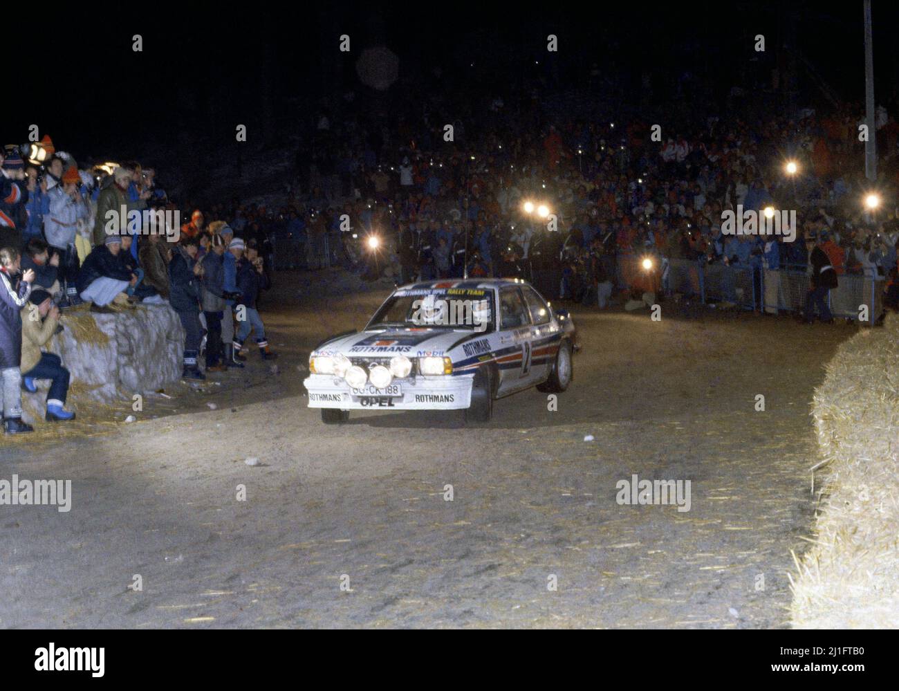 Walter Rohrl (GER) Christian Geistdorfer (GER) Opel Ascona 400 Gr4 ...