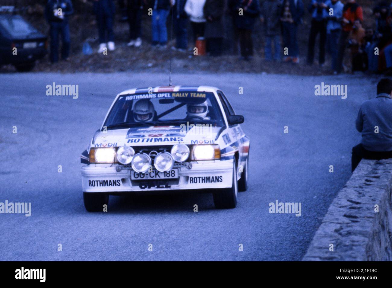 Walter Rohrl (GER) Christian Geistdorfer (GER) Opel Ascona 400 Gr4 ...