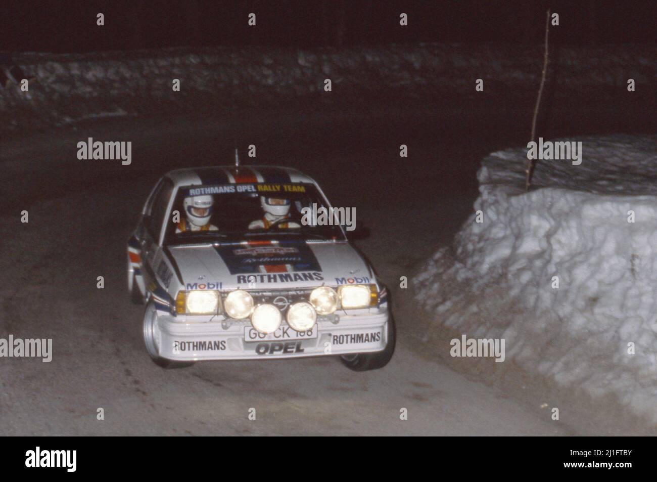 Walter Rohrl (GER) Christian Geistdorfer (GER) Opel Ascona 400 Gr4 ...