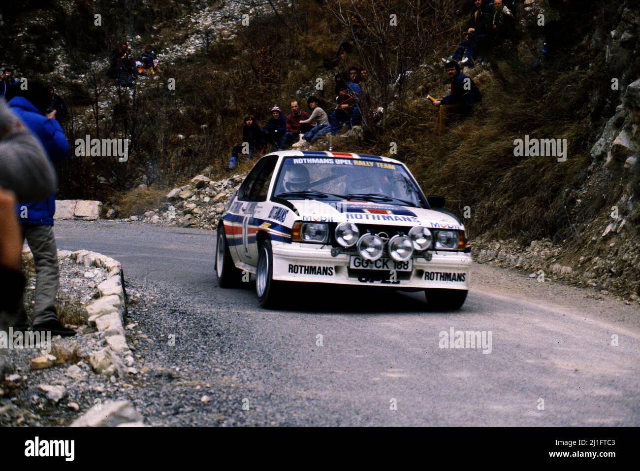 Walter Rohrl (GER) Christian Geistdorfer (GER) Opel Ascona 400 Gr4 ...